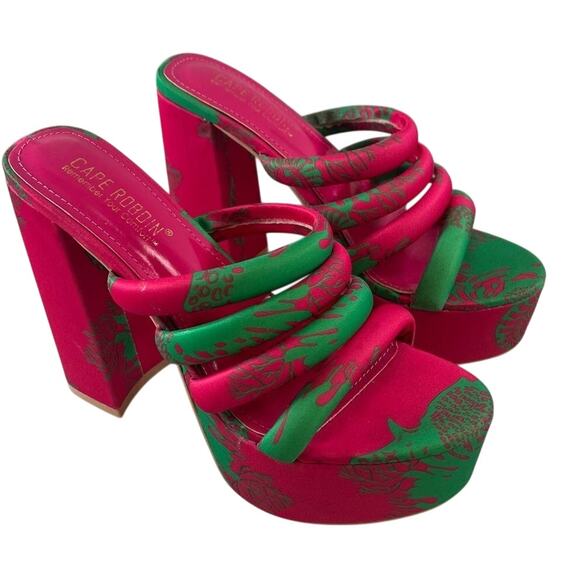 Cape Robbin | Shoes | Cape Robbing Volcanoe Chunky Funky Platform Heel ...